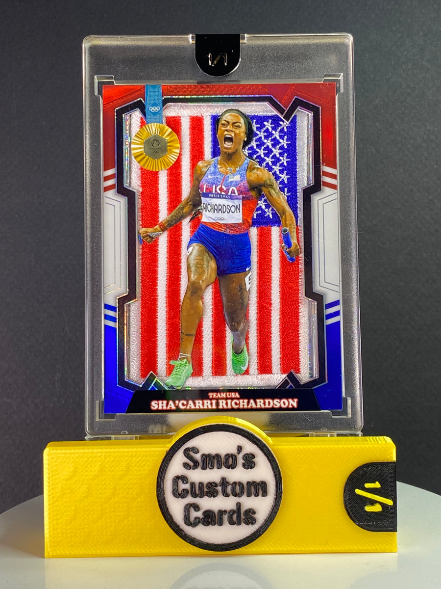 Sha'Carri Richardson Olympic Gold Custom – Smo's Custom Cards